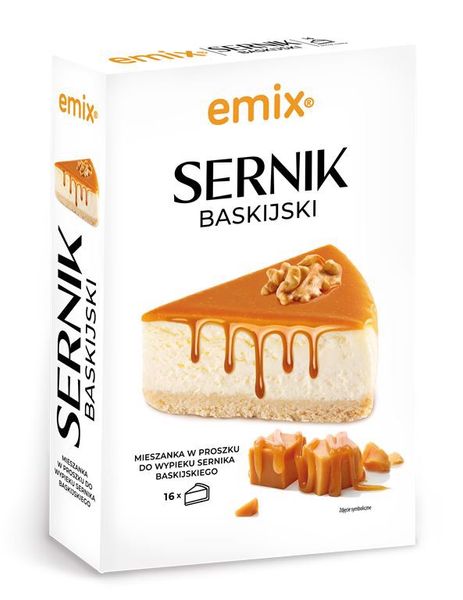 Kup Emix Miesznka Sernik baskijski 364 g na arena.pl i ciesz się niską ceną