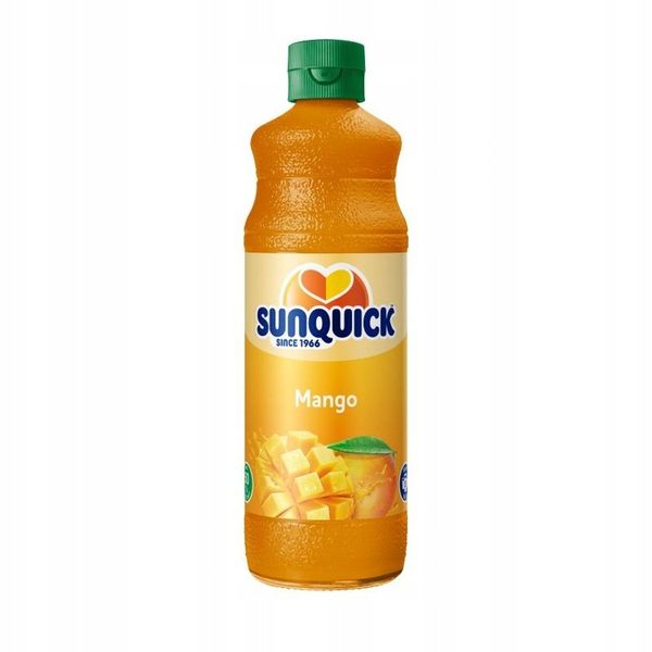 SUNQUICK KONCENTRAT o smaku MANGO dodatek do napoju 700 ML - Arena.pl