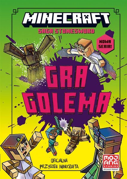 Minecraft Saga Stonesword T.5 Gra golema Nick Eliopulos - Arena.pl