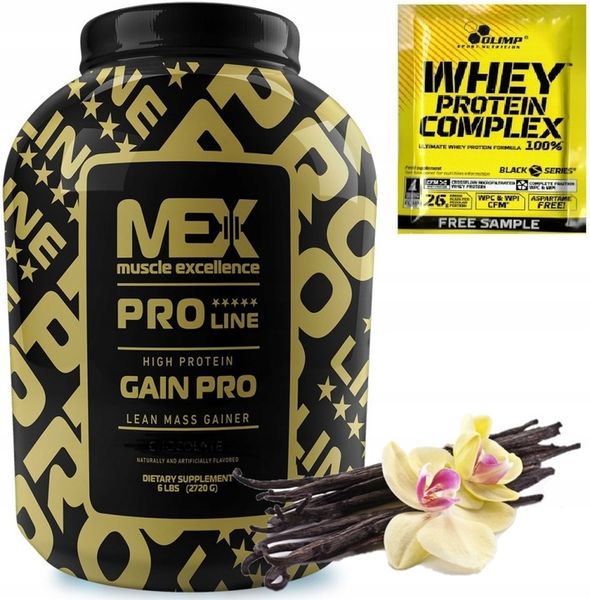 Kup MEX GAIN PRO GAINER MASA BULK 2720G GRATISY SMAK: WANILIOWY na ...