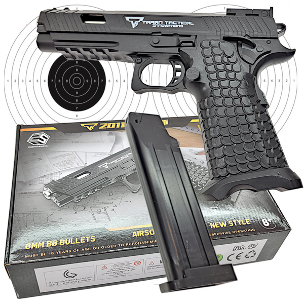 Pistolet COMBAT MASTER na kulki ASG Replika Broni AIRSOFT GUN 6mm ...