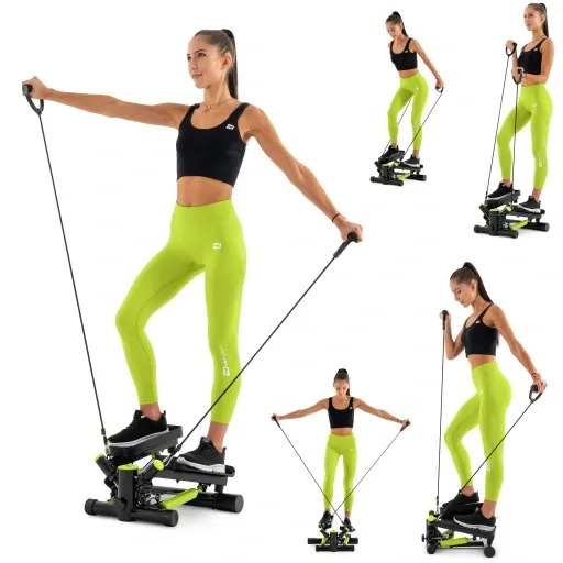 Stepper Skrętny z linkami i licznikiem step steper trening w domu ...