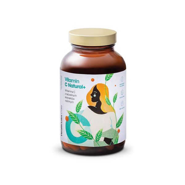 Vitamin C natural+ 120kaps - Arena.pl