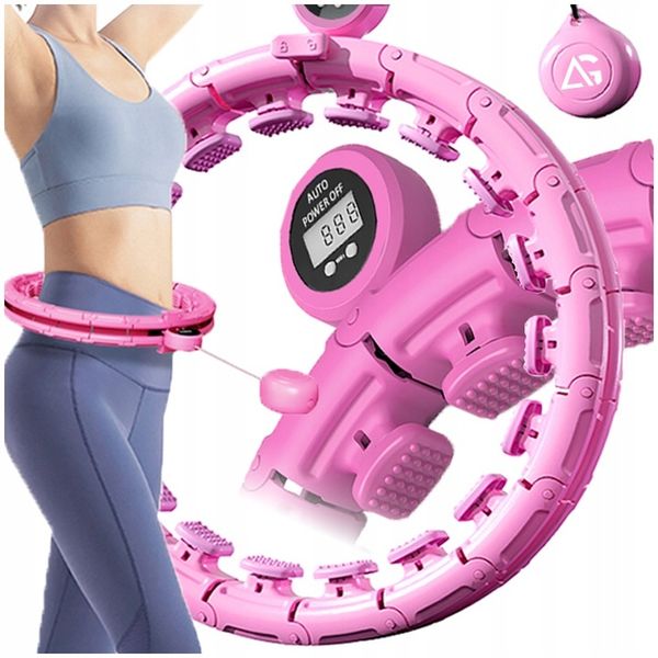 HULA HOP ODCHUDZAJĄCY SMART Z LICZNIKIEM I OBCIĄŻENIEM HULAHOP ...