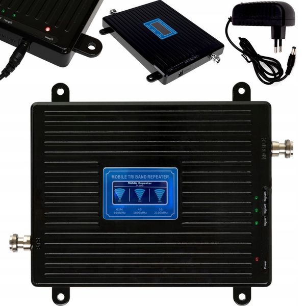 WZMACNIACZ SYGNAŁU ZESTAW GSM 3G 4G LTE BTS PLAY - Arena.pl