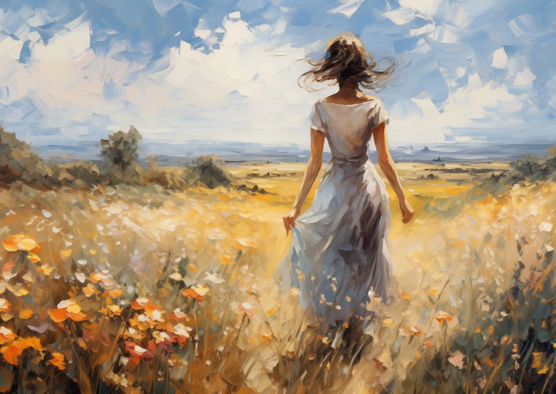 Plakat 59,4x42cm Podmuch Lata - Arena.pl