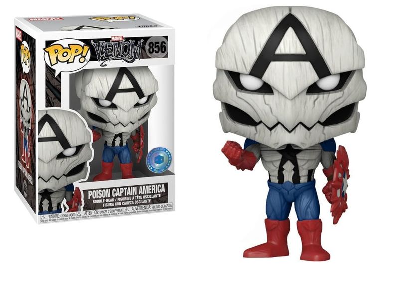 Funko POP! Venom Poison Captain America 856 - Arena.pl