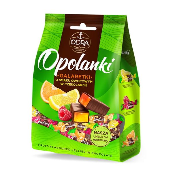 Odra Galaretki Opolanki O Smaku Owocowym W Czekoladzie Torebka 1 Kg ...