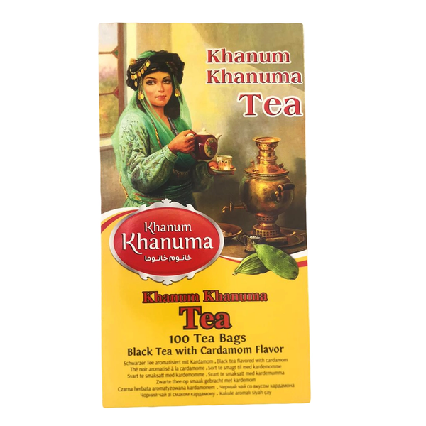 Kup Herbata czarna Cardamom Flavor Khanum Khanuma 200g na arena.pl i ...