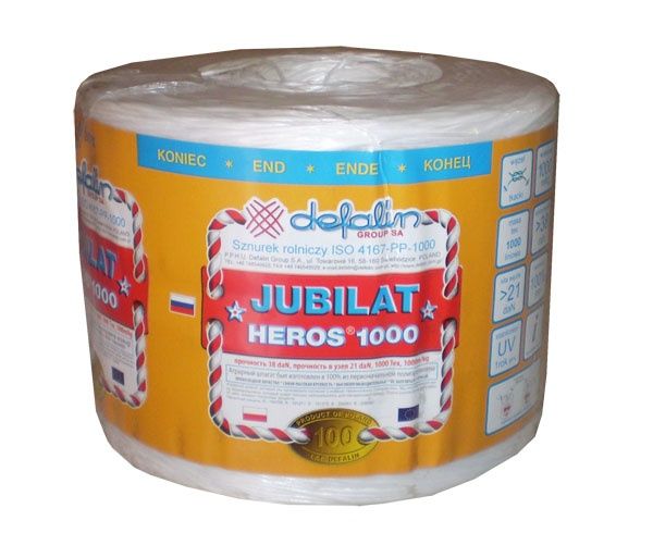 Kup Sznurek Rolniczy DEFALIN HEROS 2000M 2KG 1000TEX na arena.pl i ...