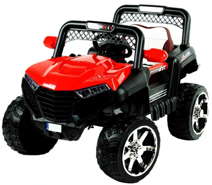 Kup Auto na akumulator dla dzieci 4x4 skóra EVA pilot CAR-JM-6-CZERWONY ...