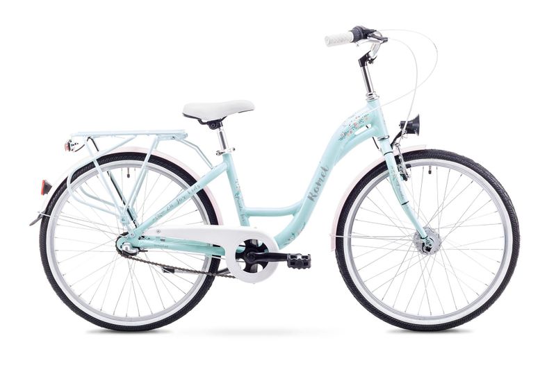 Rower ROMET PANDA 24 LUX S miętowy - Arena.pl