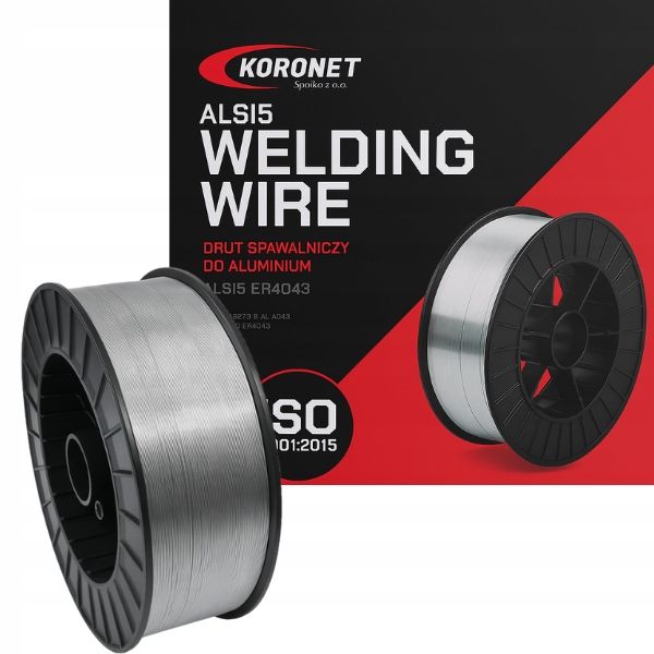Kup Drut spawalniczy do aluminium AlSi5 MIG 1,0 mm 2KG D200 na arena.pl ...