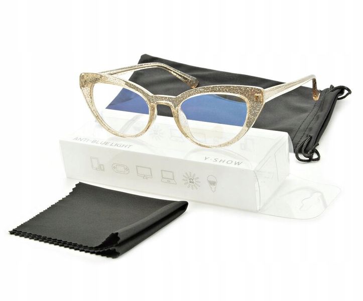 Kup OKULARY DAMSKIE ZERÓWKI Filtrami do KOMPUTERA BLF na arena.pl i ...