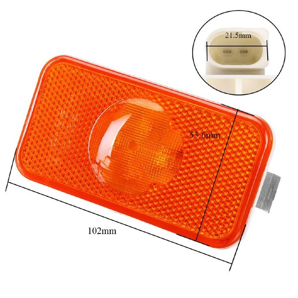 Lampa boczna obrysowa LED Volvo FH Scania 124 Renault Trucks Gama RANGE ...