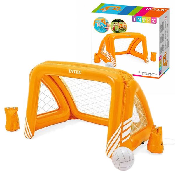 Dmuchana pływająca bramka z piłką dla dzieci 58507 INTEX - Arena.pl