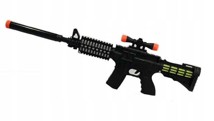 Kup M4 KARABIN BROŃ PISTOLET ZABAWKA ODGŁOSY ŚWIATŁA na arena.pl i ...