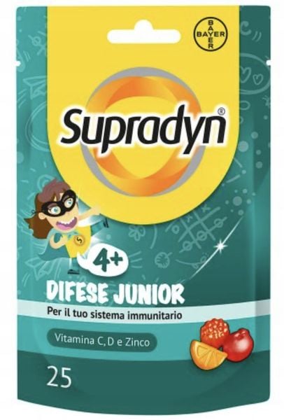 Supradyn Difese Junior 4+ 25szt. Ochrona Twojego dziecka od BAYER ...