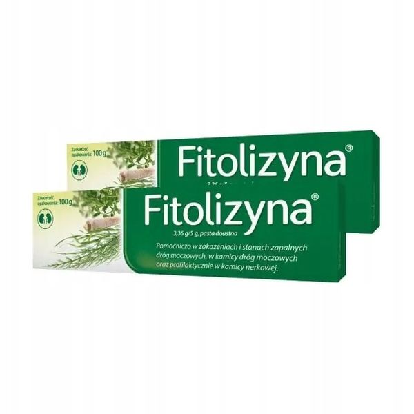 FITOLIZYNA PASTA DOUSTNA NA DROGI MOCZOWE 100G - Arena.pl