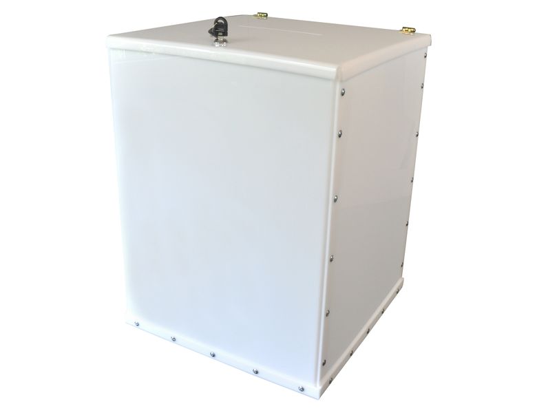 Kup Urna skarbonka puszka skrzynka na dokumenty plexi mleczna 45x45x70 ...