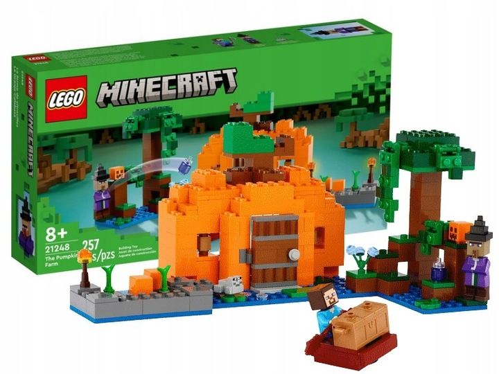 Kup LEGO MINECRAFT 21248 DYNIOWA FARMA zestaw klocków dla dzieci +8 lat ...