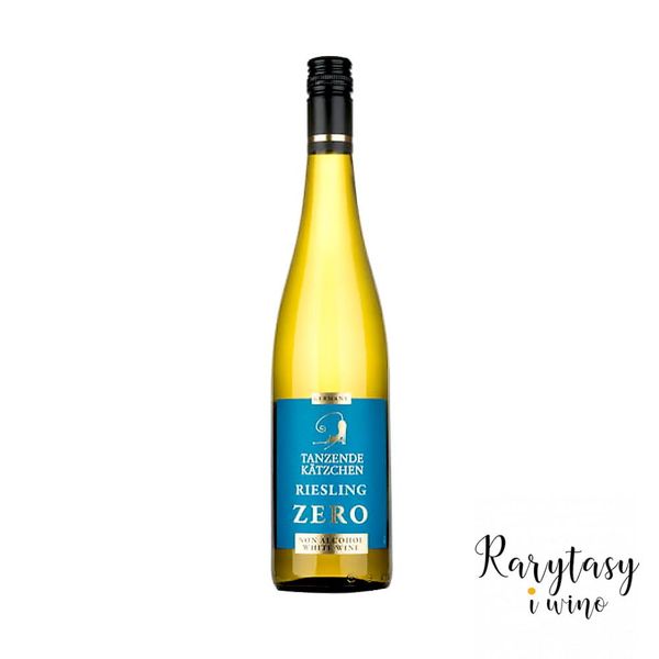 Niemieckie Wino Bezalkoholowe Białe Riesling ZERO 0% Tanzende Kätzchen ...