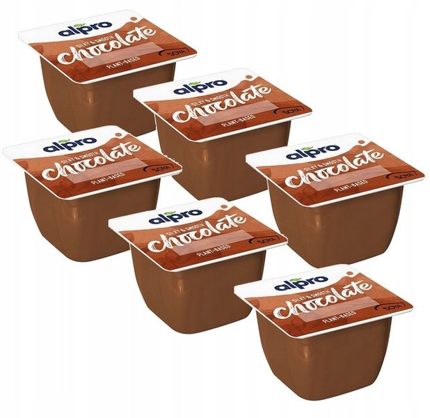 Kup ALPRO Deser Sojowy CZEKOLADOWY Zestaw 6x 125g - Bez laktozy wapń ...