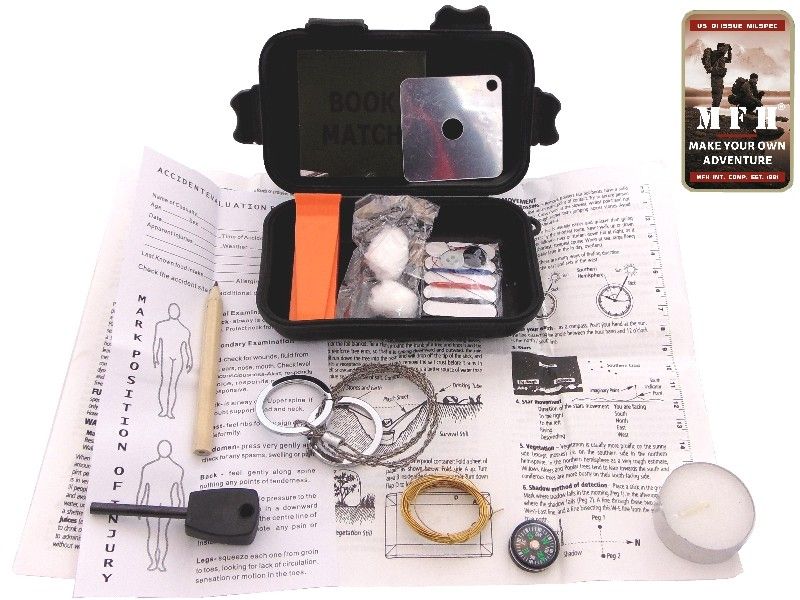 ZESTAW PRZETRWANIA MFH SURVIVAL SMALL KIT MFH - Arena.pl
