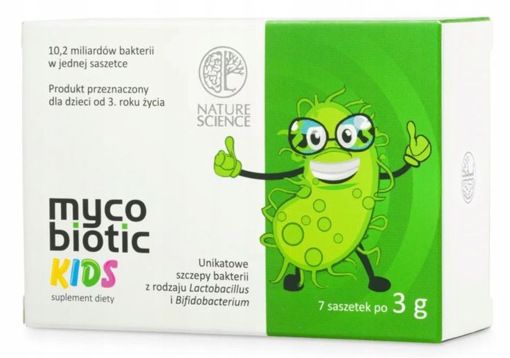 Nature Science Mycobiotic KIDS 21g Probiotyk dla Dzieci Lactobacillus ...