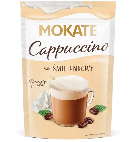 10 x Mokate Cappuccino smak śmietankowy 110 g - Arena.pl