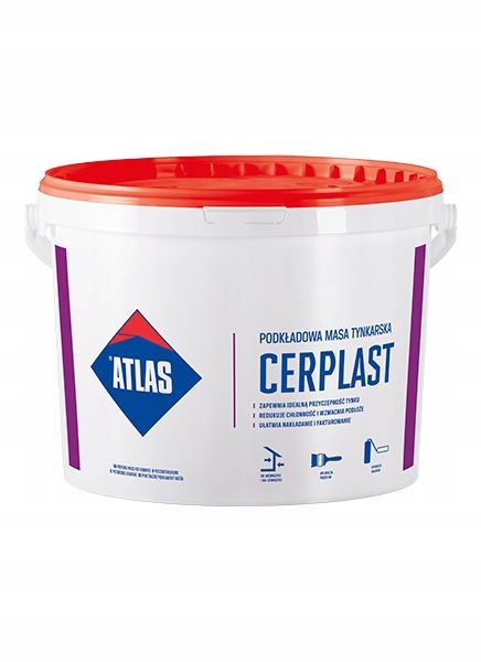Atlas Cerplast - Podkładowa masa tynkarska 25KG - Arena.pl