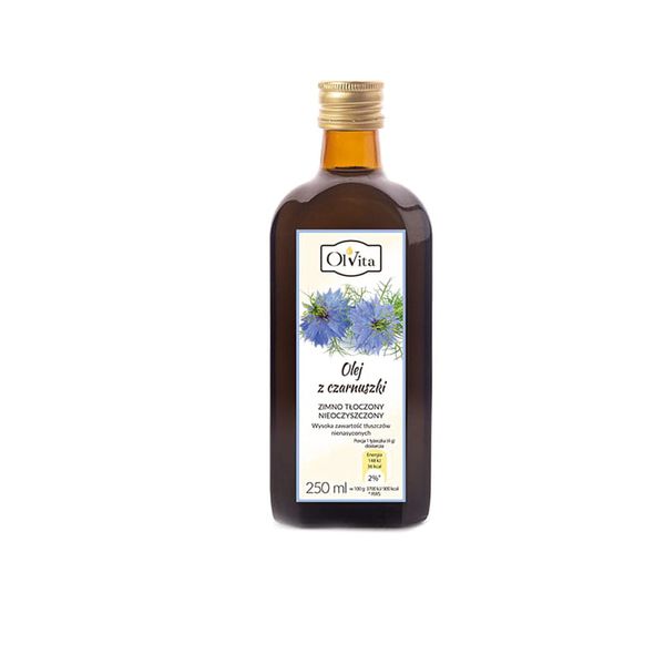 Olej z czarnuszki 250 ml - OLVITA - Arena.pl
