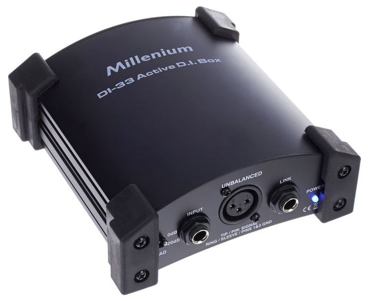 Aktywny DI Box Millenium DI-33 - Arena.pl