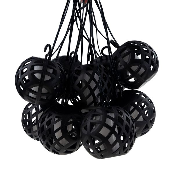 Lampa solarna girlanda kuleczki pochodnie CIEPŁE - Arena.pl
