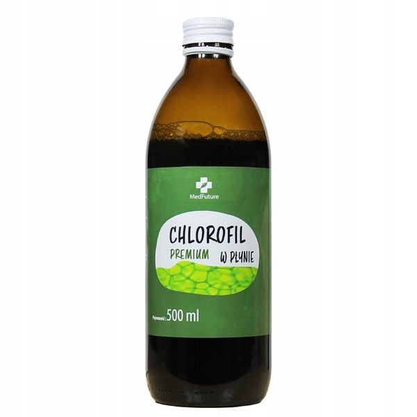 Kup Chlorofil w płynie 500 ml zdrowe OCZYSZCZENIE ODKWASZENIE DETOKS na ...