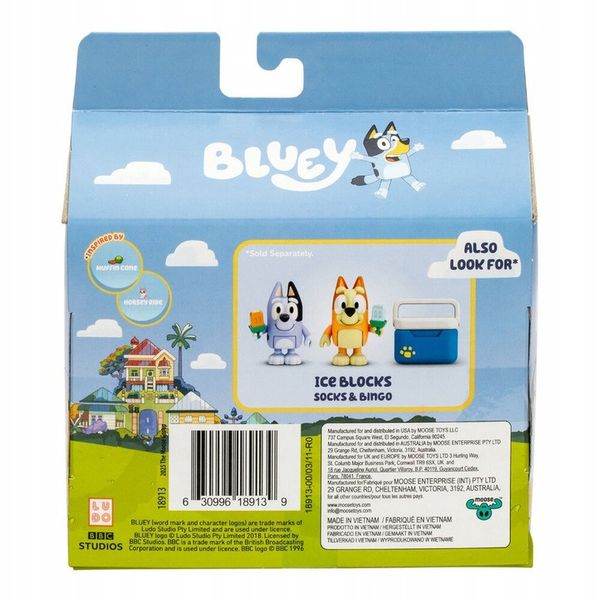 BLUEY BLU18914 Ice Blocks Lody 2 figurki - Arena.pl