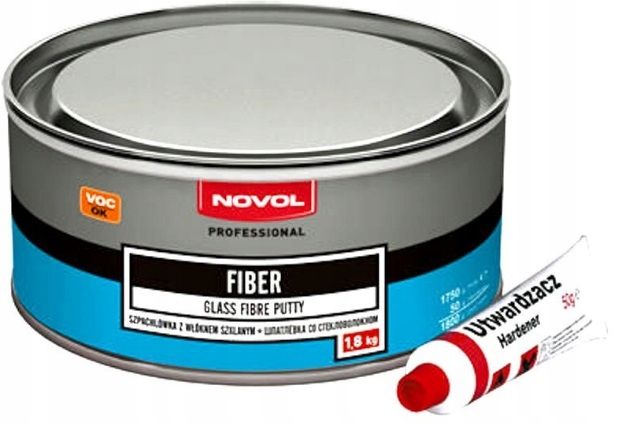 Novol Fiber. Szpachlówka z włóknem szklanym 2 kg - Arena.pl