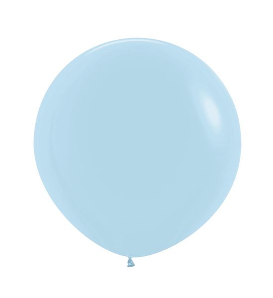 Balony lateksowe Sempertex, Pastel Matte Blue, 60cm, 10 szt. - Arena.pl