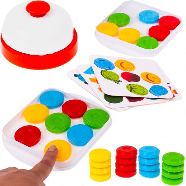 Gra zręcznościowa logiczna Quick Pucks- Szybkie Krążki + karty - Arena.pl