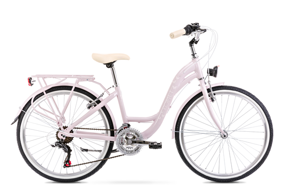Rower ROMET Panda 1 2022 wrzosowo-biały 13" - Arena.pl