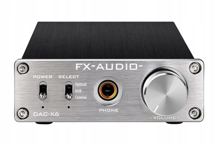 Kup KONWERTER AUDIO DAC FX-AUDIO DAC-X6 USB WZMACNIACZ DŹWIĘKOWA KARTA ...