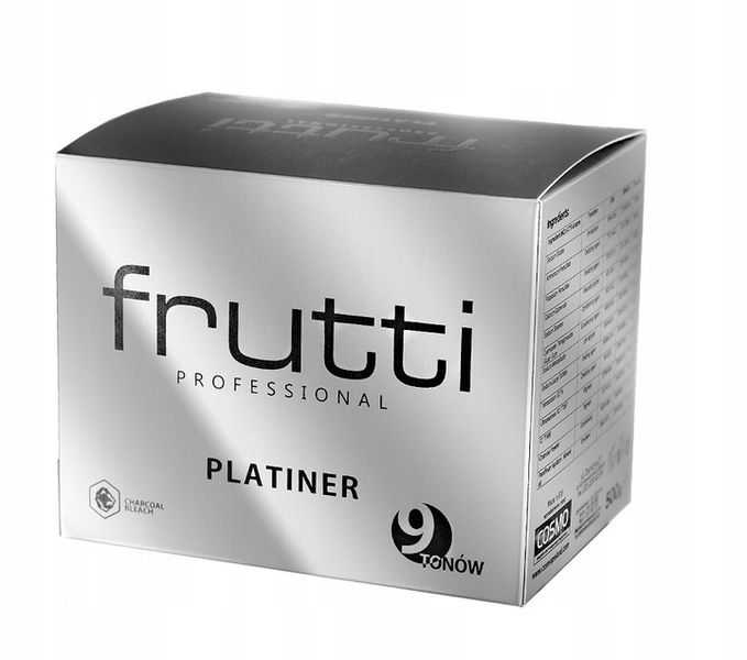 Maxx Frutti Platiner rozjaśniacz z węglem bambusowym 500 g - Arena.pl