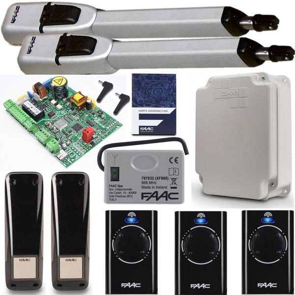 ZESTAW AUTOMATYKI DO BRAM FAAC 415 3x PILOT - Arena.pl