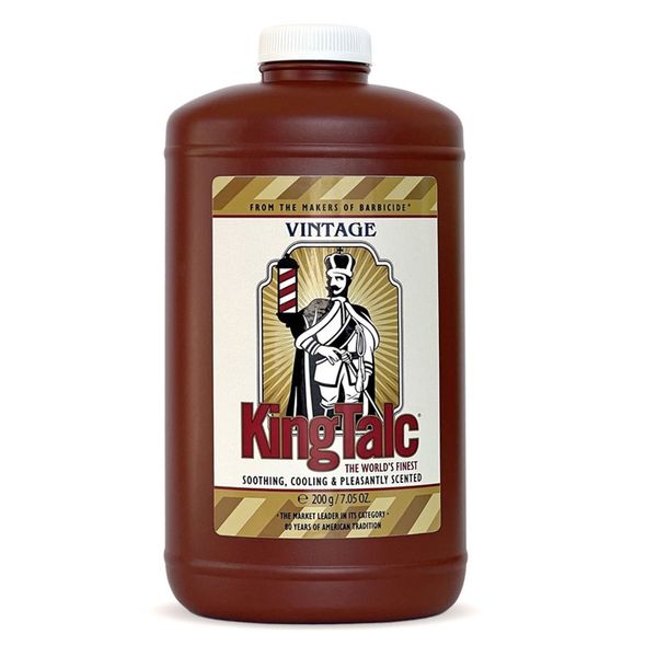 KING TALC VINTAGE Talk kosmetyczny puder po goleniu 200g - Arena.pl