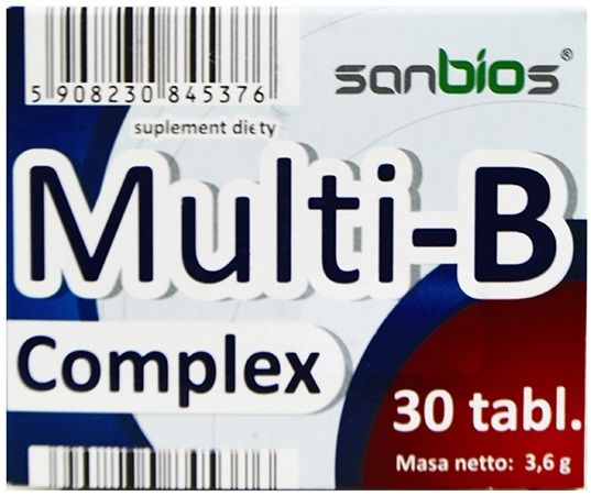 WITAMINA MULTI-B-COMPLEX 30 Tabletek - Arena.pl