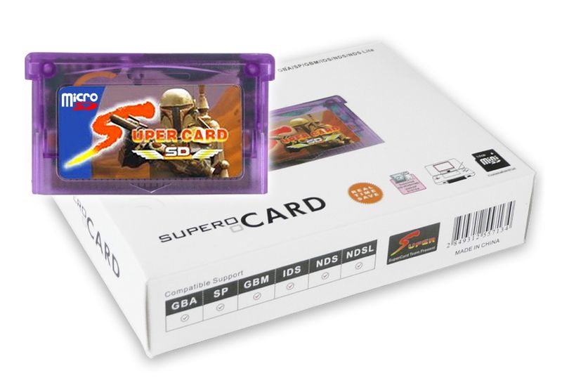 Kup Super Card Supercard Micro SD nagrywarka flashcard GBA DS GB ...