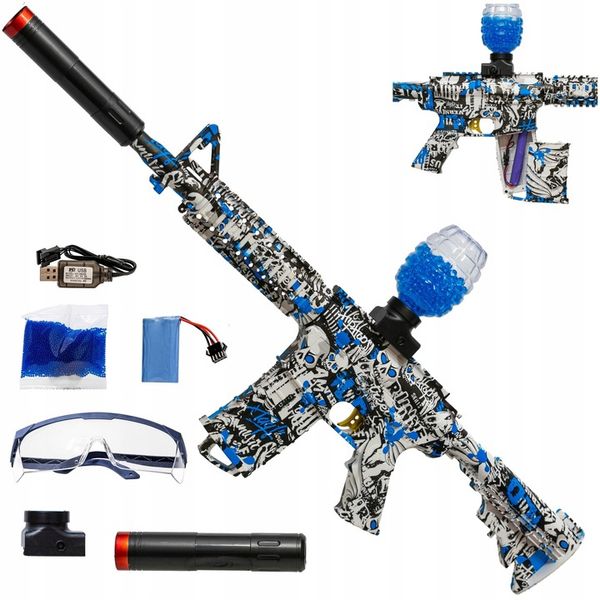 KARABIN M416 AUTOMAT PISTOLET M4 NA KULKI ŻELOWE CSGO GRAFFITI ...
