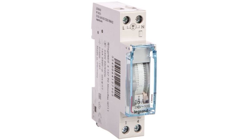 Programator analogowy dobowy jednokanałowy MicroRex QT11 412790 ...