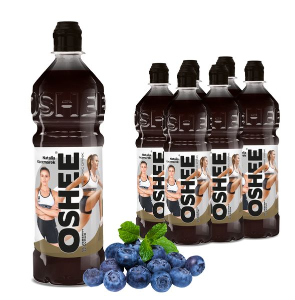 Kup 6x OSHEE TEAM O Isotonic Drink blueberry jagoda 750 ml na arena.pl ...