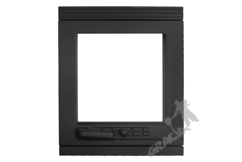 DRZWI D5 PRAWE - 46X38 CM ŻELIWNE PIECOWE WĘDZARNIA DRZWICZKI ŻELIWNE ...